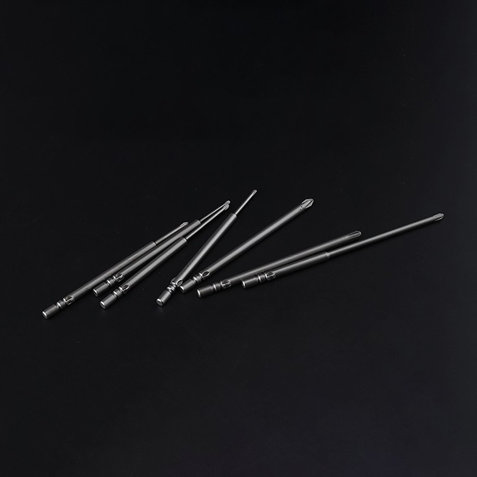 PH0 PH1 PH2 Phillips Screwdriver Bits High Torque Insert Driver 4mm ...
