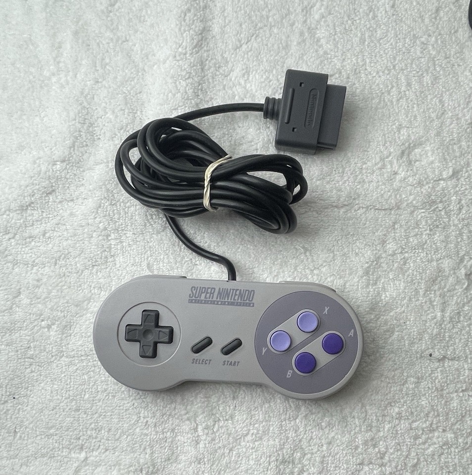 Super Nintendo Jr. Junior Mini Console SNS-101 Console Bundle Lot ...