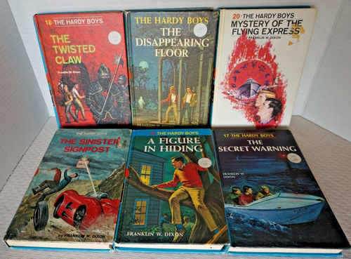 6 Hardy Boys Mysteries #15-20 Matte Cover 1970s Grosset & Dunlap | eBay