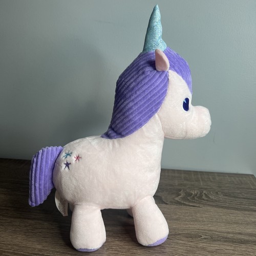 Kohl's Cares I'm A Unicorn Pink Purple Blue Horse 12" Plush Stuffed ...