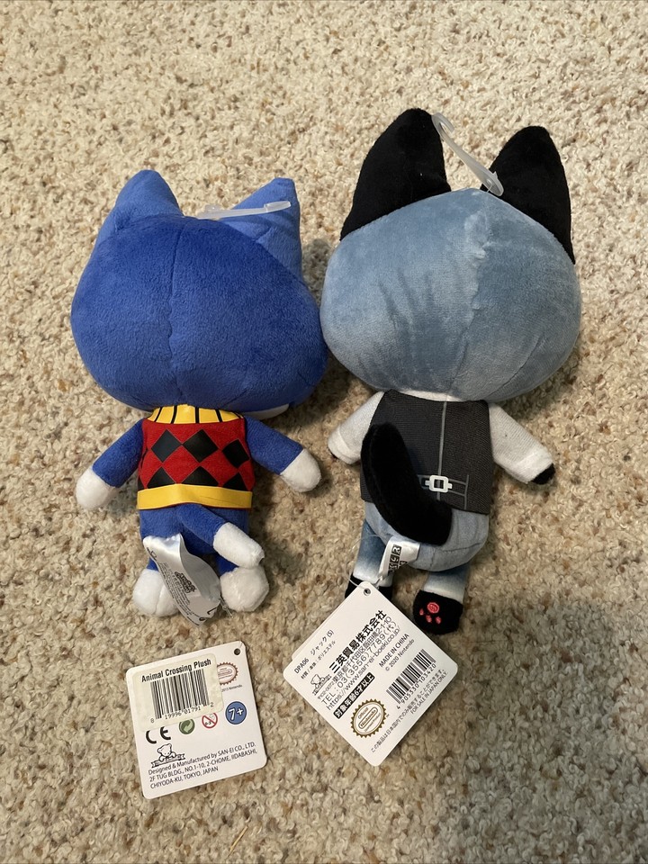 Animal Crossing Raymond And Rover The Cat Plush Toy Plushie w/Tag | eBay