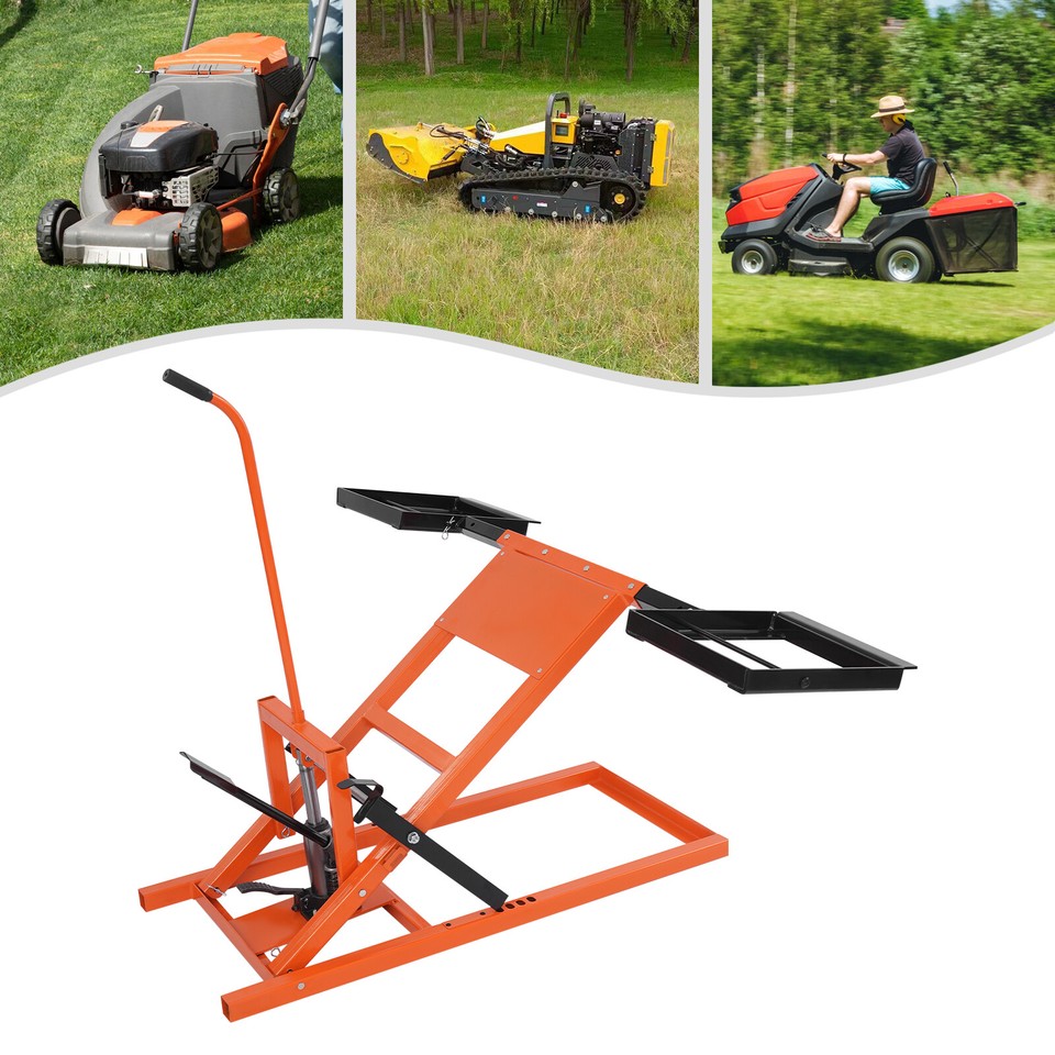 Easy Lawn Mower Lift for Riding Tractors 500 Lbs Capacity Lawn Tractor ...