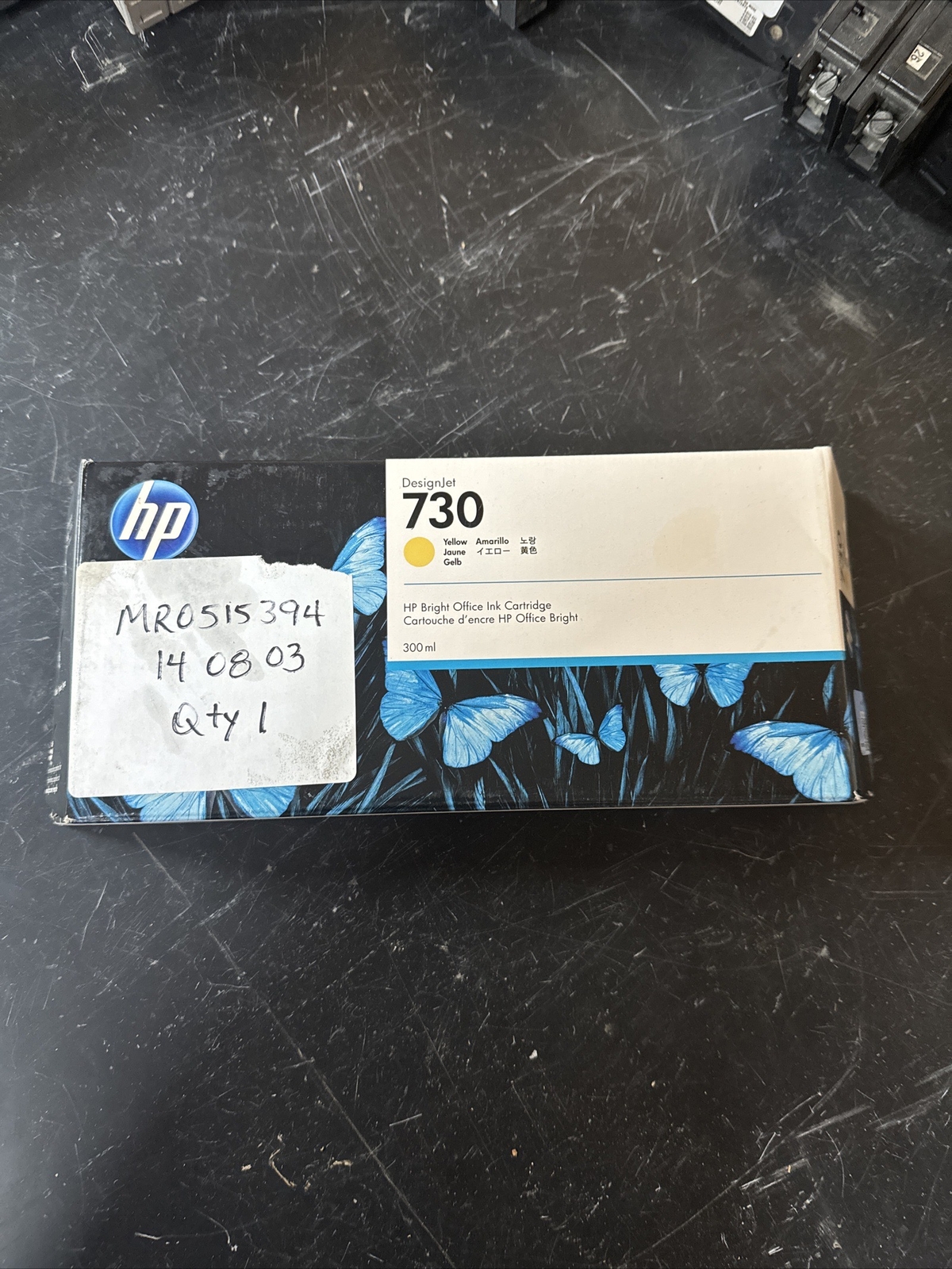 HP DesignJet 730 High Yield Ink Cartridge 300ml - Yellow for sale ...