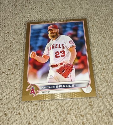 2022 ARCHIE BRADLEY TOPPS UPDATE GOLD /2022 (ANGELS) | eBay