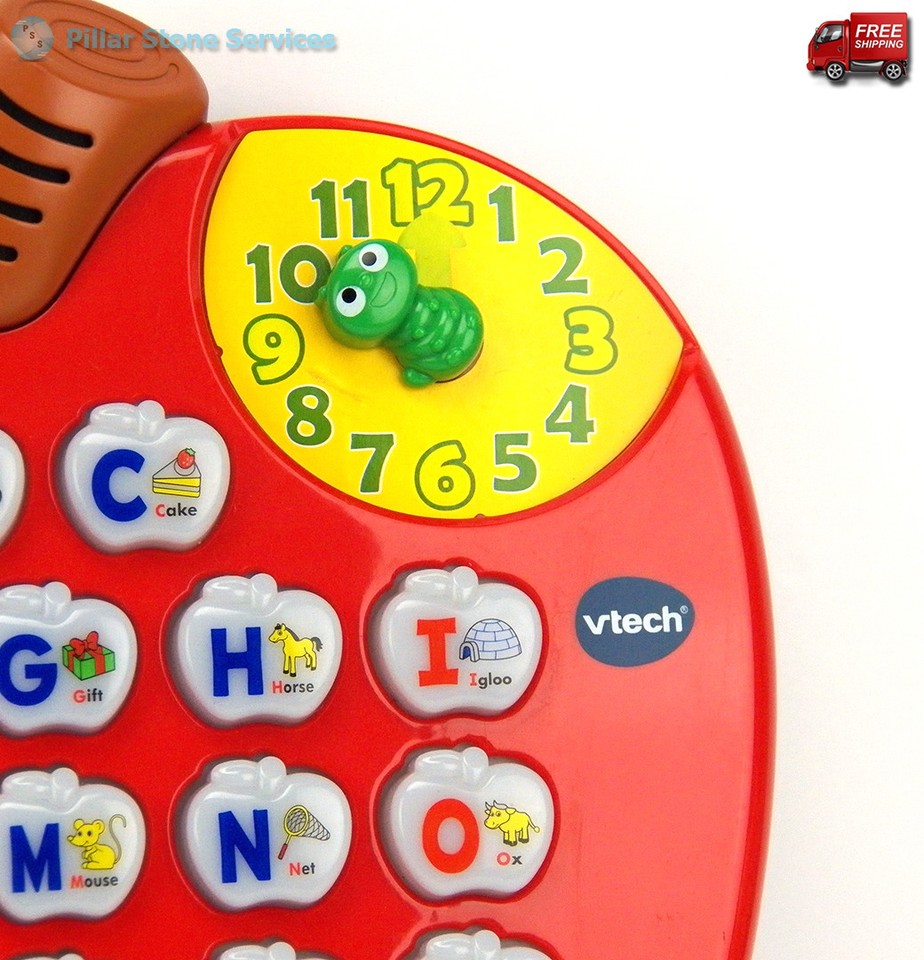Vtech Alphabet Apple Learning Educational Toy Preschool Electronic Game ...
