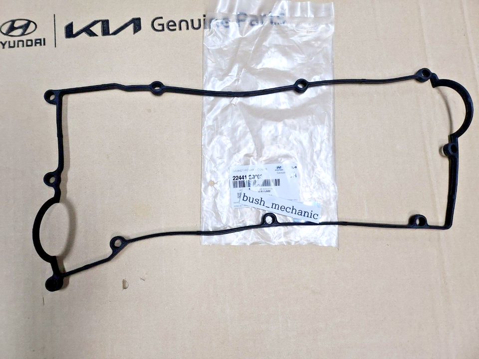 GENUINE OEM Hyundai Kia Rocker Cover Assy & Gasket 2241026640 ...