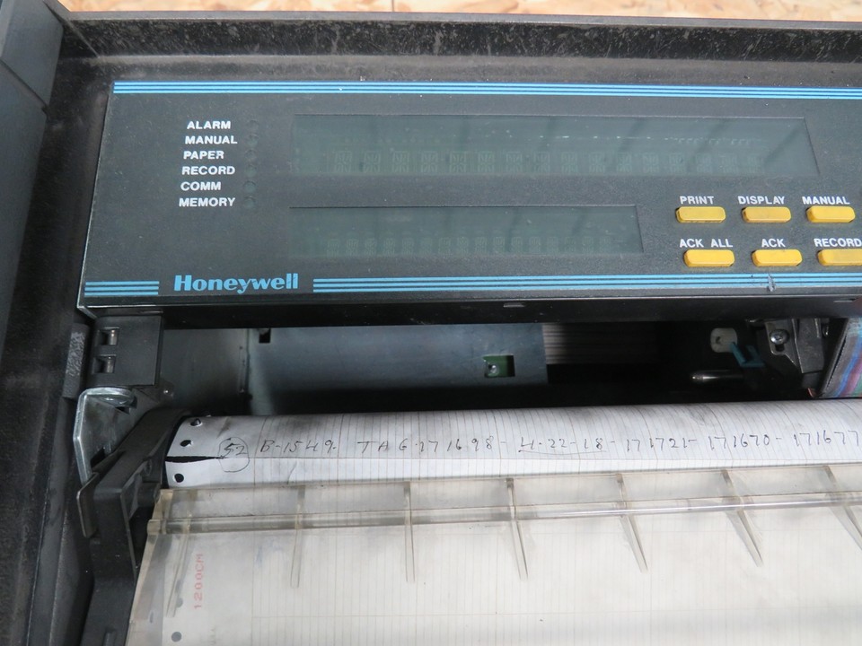 Honeywell DPR3000 D3-33300000-A-0-0-0-K0-00 Strip Chart Recorder | eBay