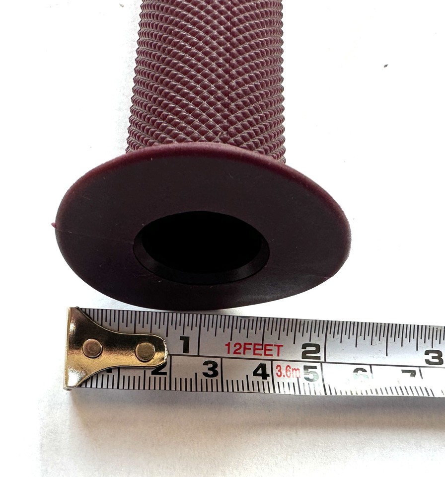 Lot of 3 Framed M-Wave BMX Rubber Bike 130mm Slide On Grips Dark ...