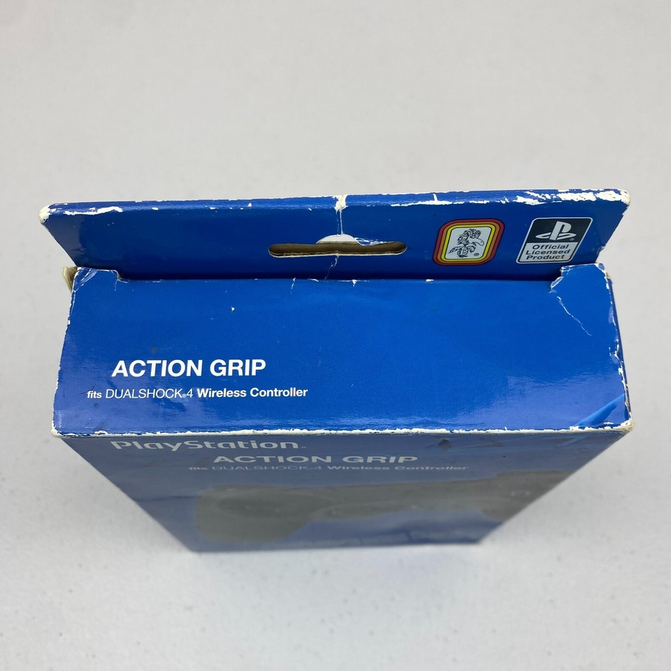 PlayStation ACTION GRIP fits Sony DUALSHOCK PS4 Controller PS4 - Grey ...