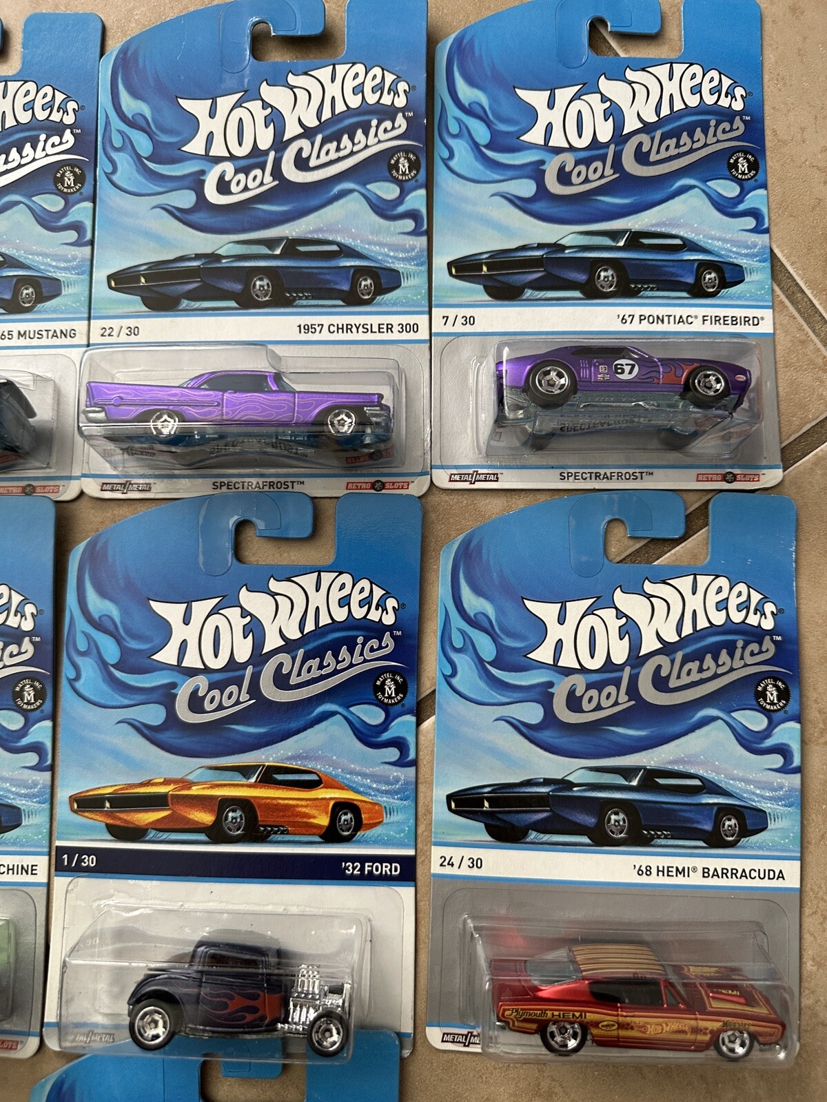 2013 Mattel Hot Wheels HW Cool Classics '32 Ford Spectrafrost 1932 1:64 ...