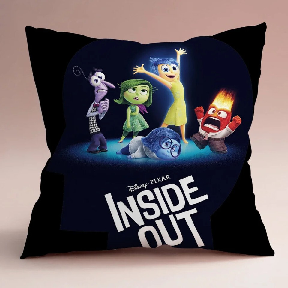 Inside Out 2 Anger Embarrassment Pillowcase Sofa Pillowslip pillow ...