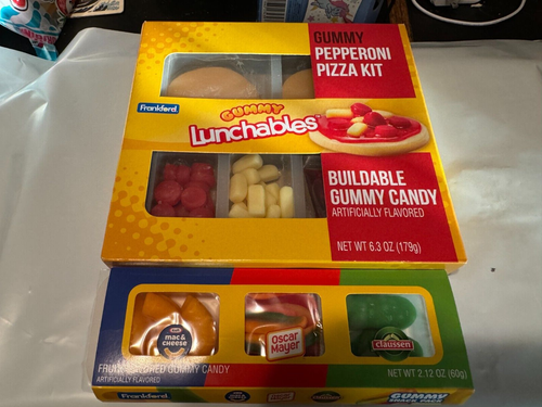 Gummy Lunchables Pepperoni Pizza Kit Build Your Own and gummy snack ...