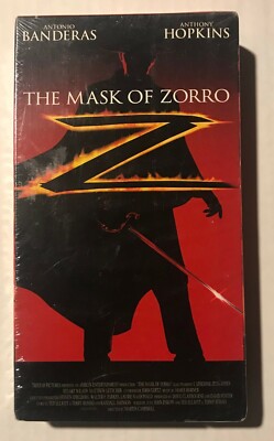 The Mask of Zorro (VHS) NEW | eBay