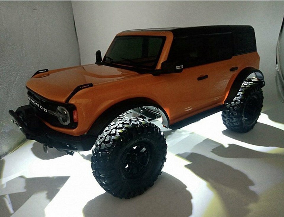 Wheel Lights LED Kit for Traxxas TRX4 2021 Ford Bronco Wheel Eyebrow ...