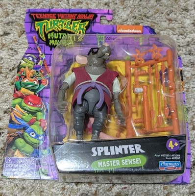 Playmates TMNT SPLINTER Teenage Mutant Ninja Turtles Mutant Mayhem ...