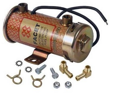 12V FACET SOLID FUEL PUMP FITS KIT ALL CARBURETED ENGINES FACET 40068N ...