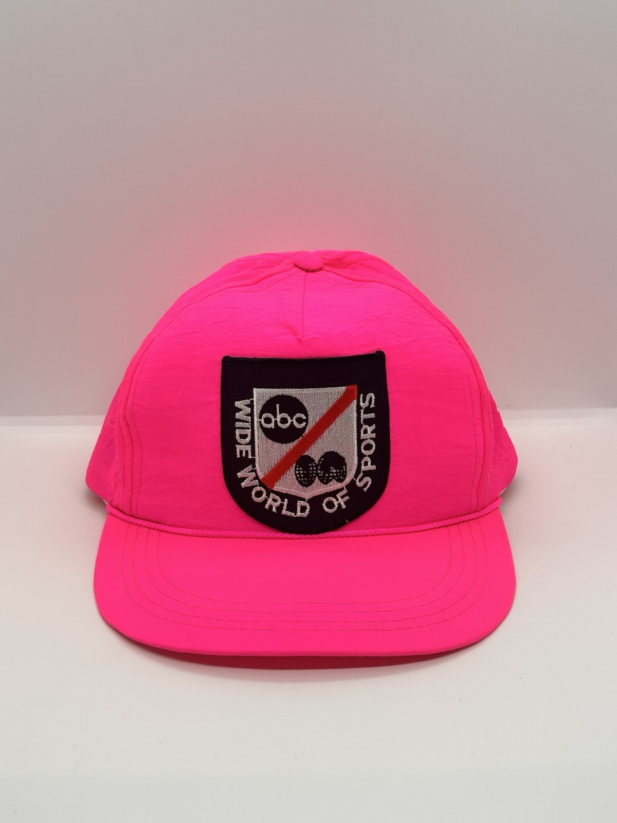 ABC Vintage 90s Wide World of Sports Hat TV Broadcasting SnapBack One ...