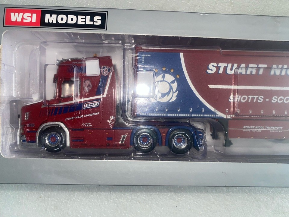 WSI Stuart Nicol Transport Limited Edition Model Vlastuin T Cab Shotts ...