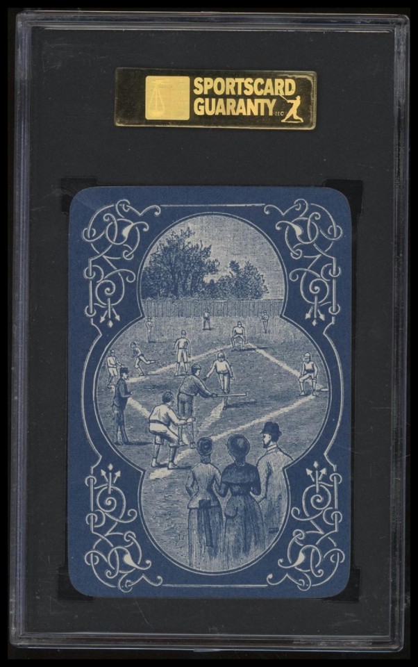 1884 Lawson's Playing Base Ball Game - Wild Throw SGC 8 | eBay