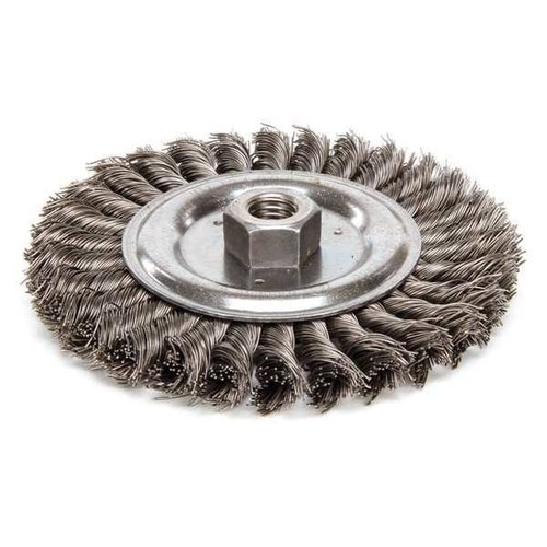 Weiler Twist Wire Wheel Brush,Threaded Arbor 96044 Weiler 96044 ...