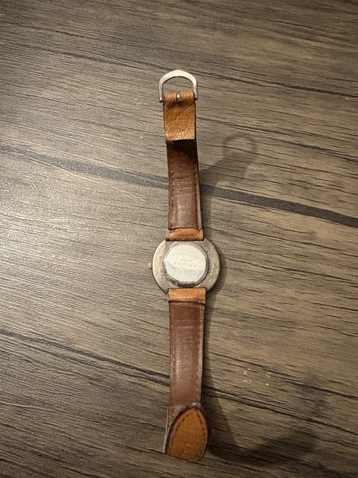 Surrisi 2000 Swiss Movement Multicolor Sterling Silver Case Brown ...