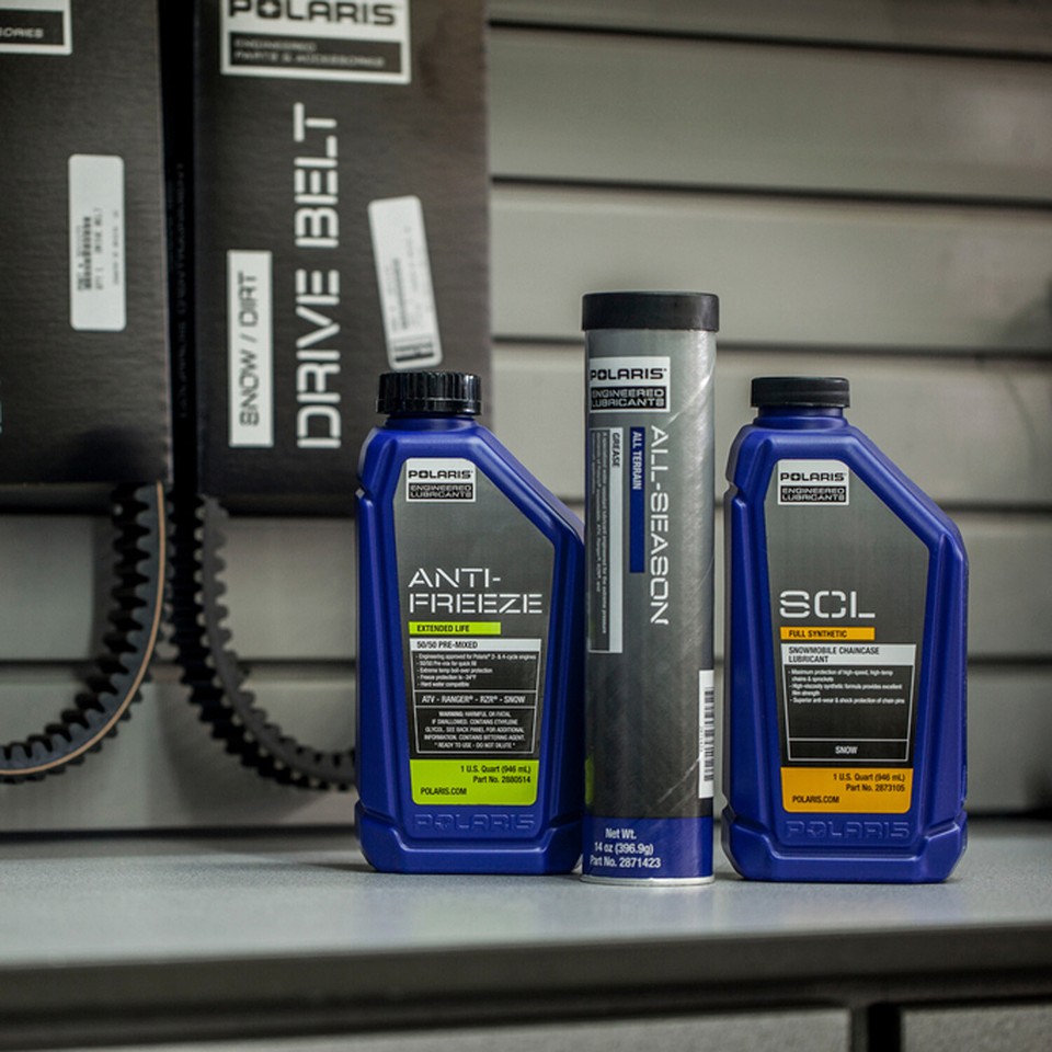 Polaris 1 Qt Antifreeze Coolant 50/50 Premix for Snowmobile - 2880514 ...