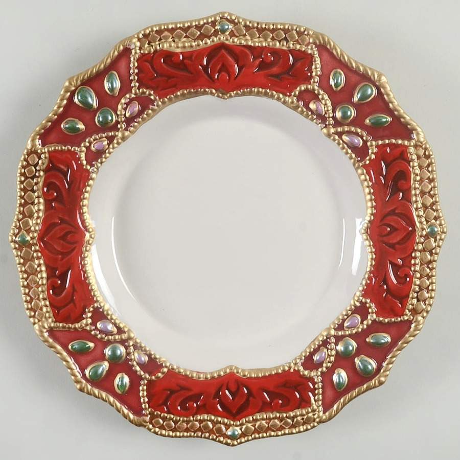 Fitz & Floyd Renaissance Holiday Salad Plate 11208578 | eBay