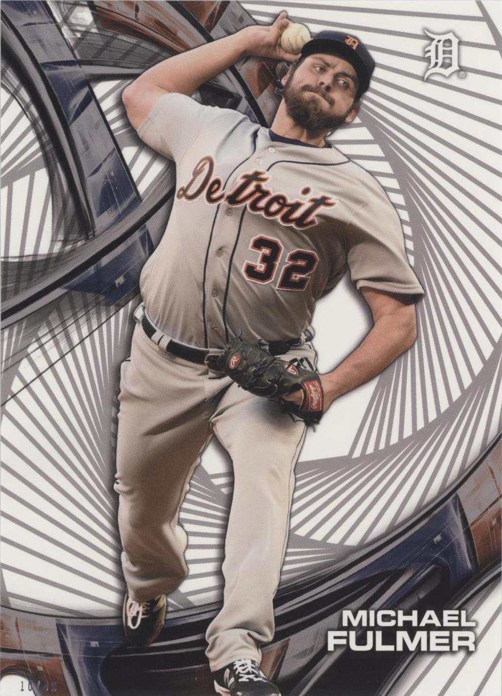 2016 Topps High Tek - Michael Fulmer #HT-MF Pattern 1 Spiral Vortex ...