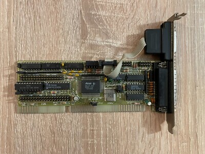 Retro ISA multifunction card (serial, parallel, floppy and hdd ...
