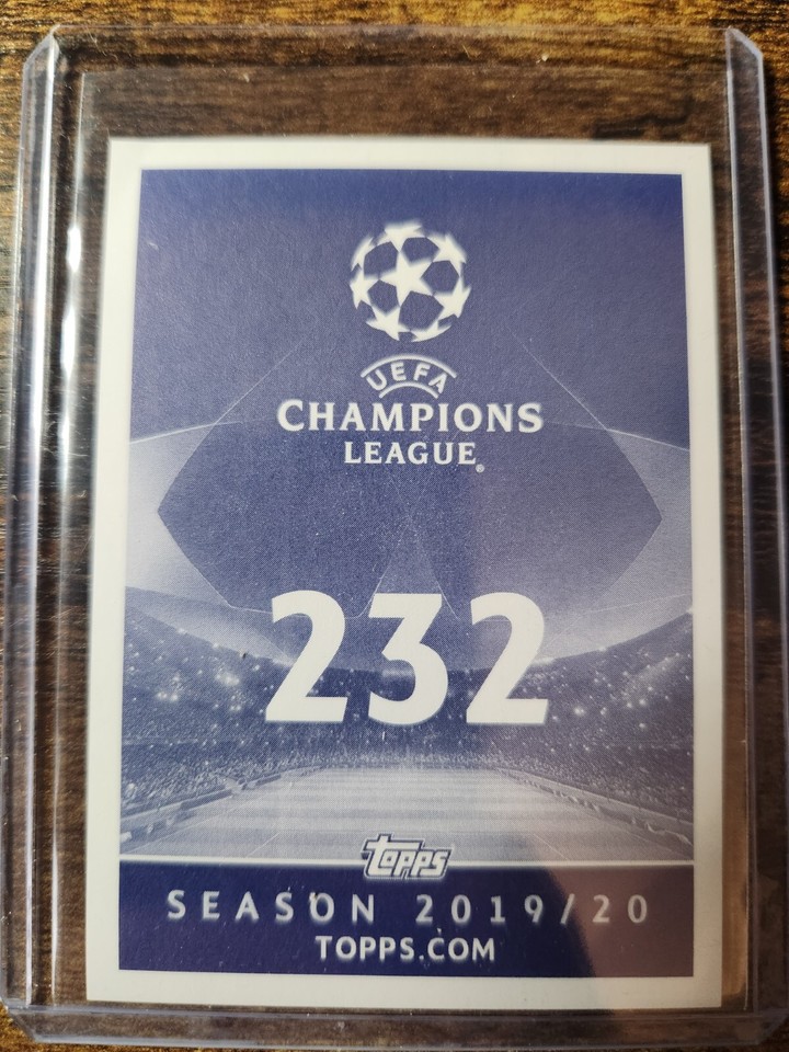 2019-20 Topps UEFA Champions League Sticker RB Leipzig Big Foil Badge ...