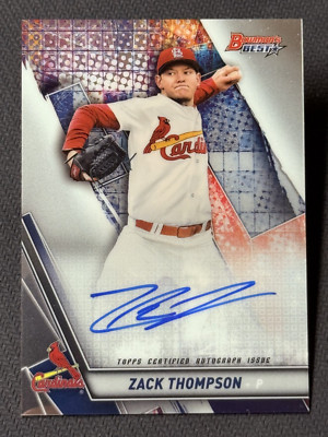 2019 Bowman's Best AUTO Zack Thompson, Item 1 | eBay