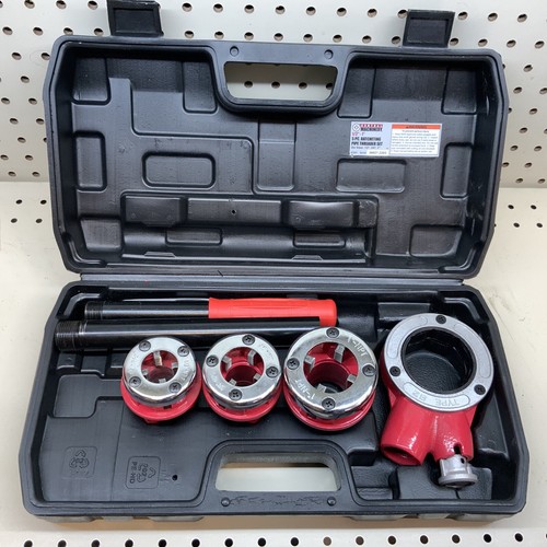Central Machinery 1/2"- 1" 5-Piece Ratcheting Pipe Threader Set - 57257 ...