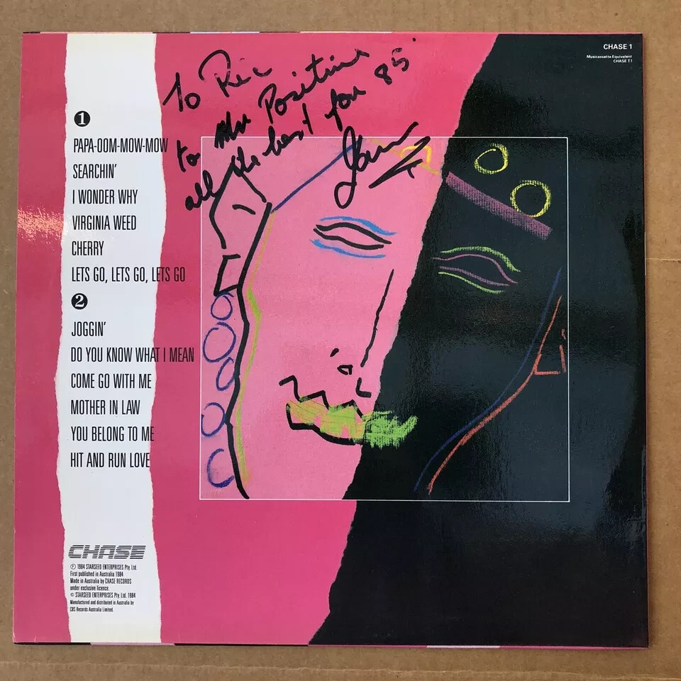 The Delltones ‎– Tickled Pink Vinyl 12" LP _Signed ? _Very Good. (8A0 ...