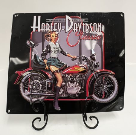 Lot Of 3 Desperate Andy Rooney Harley Davidson 1934 Motorcycle Tin ...