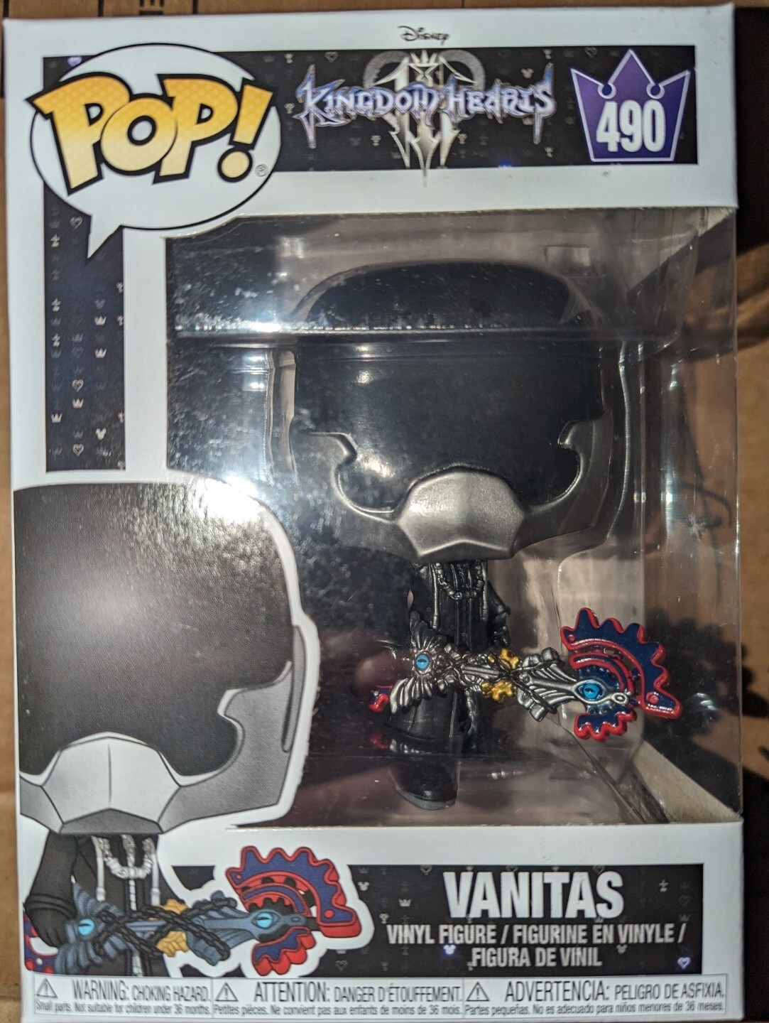 Funko Pop Kingdom Hearts 3 Vanitas #490 Vinyl Figure | eBay UK
