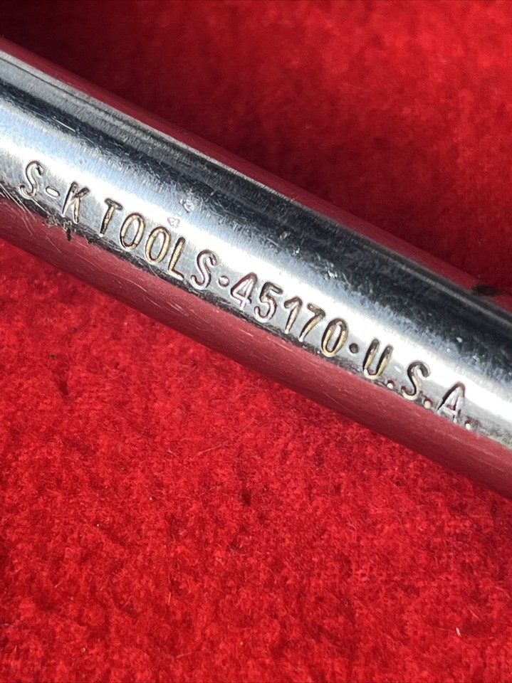 SK S-K TOOLS 45170 Ratchet Wrench 3/8" Drive T57 | Size: 3/8in | SK