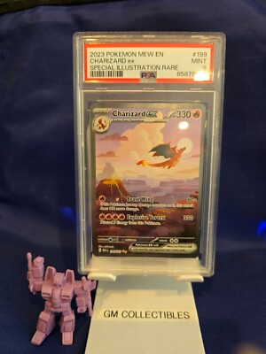 2023 POKEMON MEW EN-151 SPECIAL ILLUSTRATION RARE SIR 199 CHARIZARD 151 ...