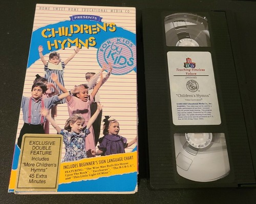 Gerbert Children's Hymns VHS 1989 Kids Jesus Bible Educational ...