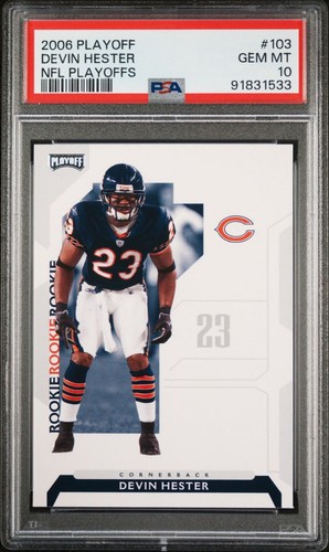 2006 NFL Playoff Devin Hester Rookie #103 PSA 10 | eBay