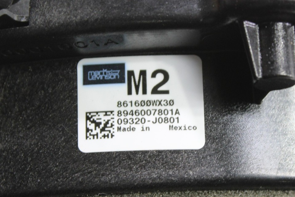 LEXUS IS350 IS300 IS500 REAR PACKAGE TRAY PANEL SUB WOOFER SPEAKER OEM ...