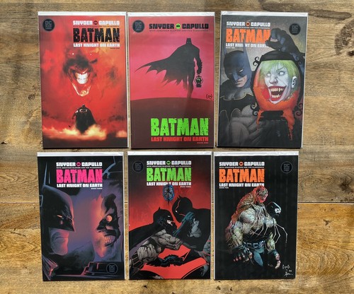 BATMAN: Last Knight on Earth #1 2 3 Lot Set + Variant Covers (6 Total ...