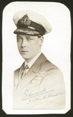 KING EDWARD VIII - AUTOGRAPHED SIGNED PHOTOGRAPH | eBay
