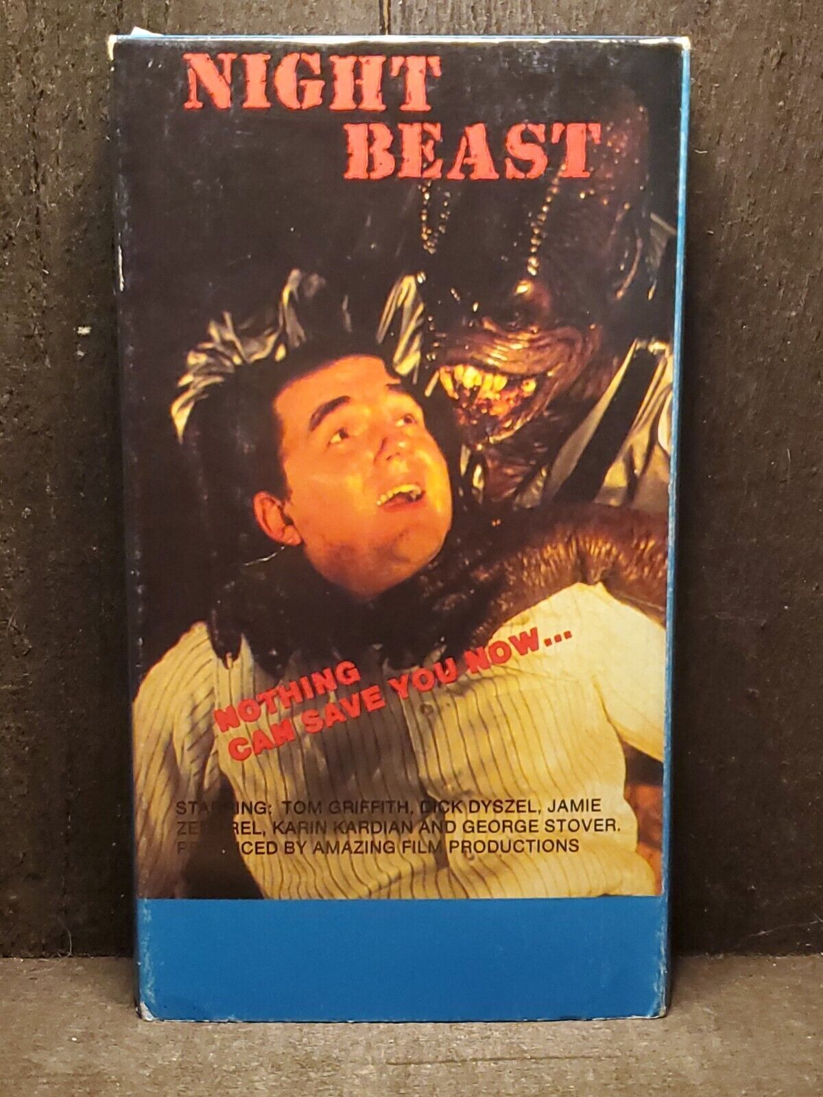 Night Beast VHS, Don Dohler, Horror/Sci-Fi, Rare Galaxy Invader OOP Pal ...