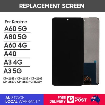 Oppo A60 5G/ A80 5G/ A60 4G/ A40/ A3 4G/ A3 5G LCD Touch Screen ...