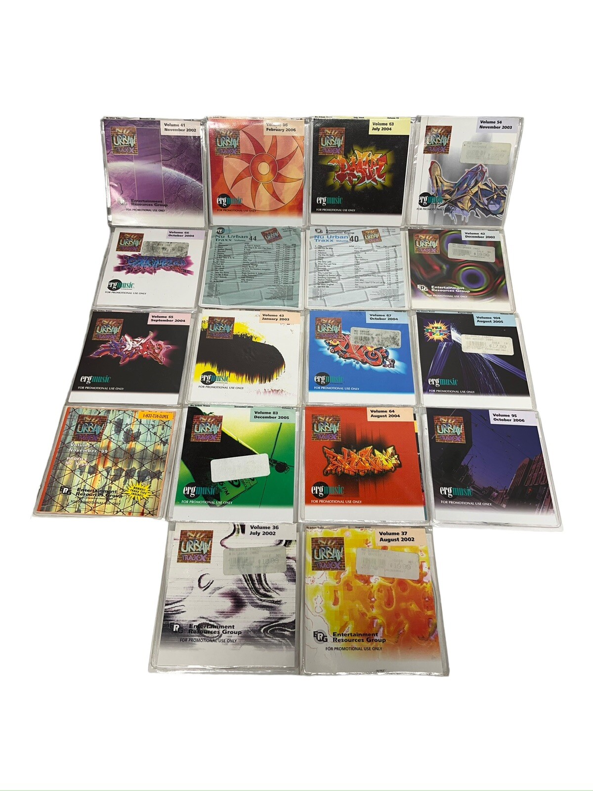 Nu Urban Traxx CD Lot of 18 (2002-2006) Random Mix Years, Rare OOP