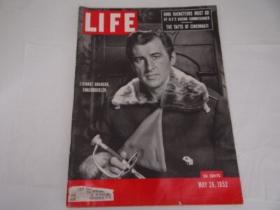 Life Magazine 1952 May Issue Stewart Granger Cover | eBay