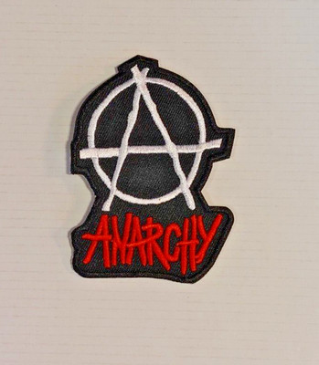 ANARCHY Punk Psychobilly gothic, rockabilly punk Iron On - Sew On Patch NEW No25 | eBay