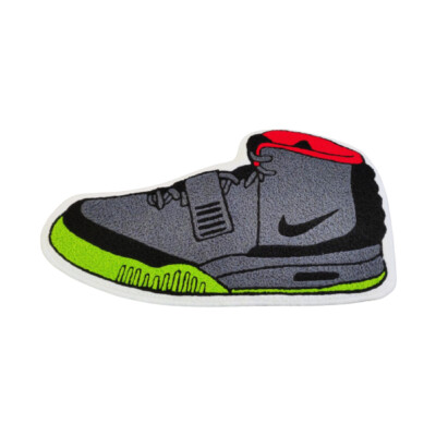 New Air Yeezy 2 Solar Red Floor Mat Sneaker Carpets Sneakerhead Accent ...