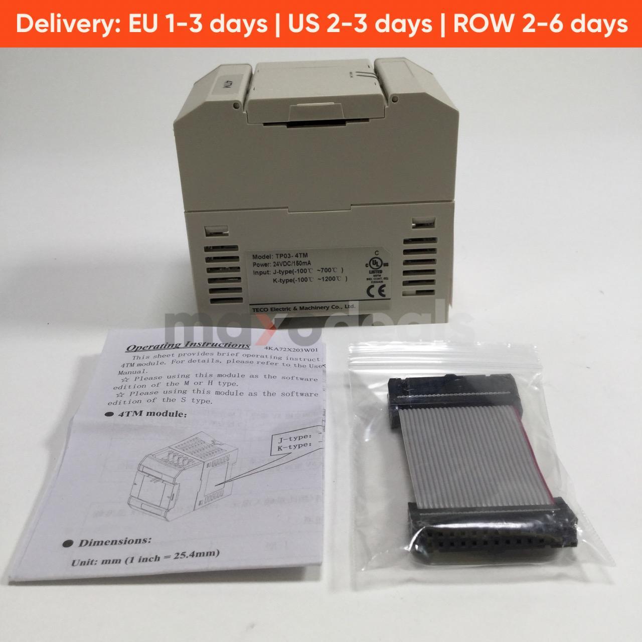 Teco TP03-4TM Programmable logic controller PLC NFP for sale online | eBay