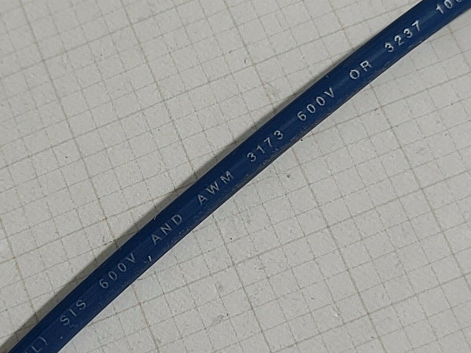 Copperfield #10awg 105Str SIS UL-3173 XLPE Tinned Copper Hook-Up Wire ...